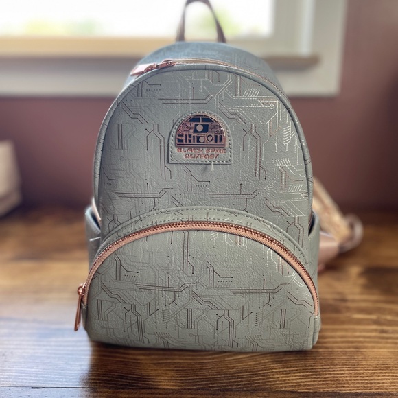 Disney | Bags | Loungefly Disney Parks Galaxys Edge Droid Backpack ...